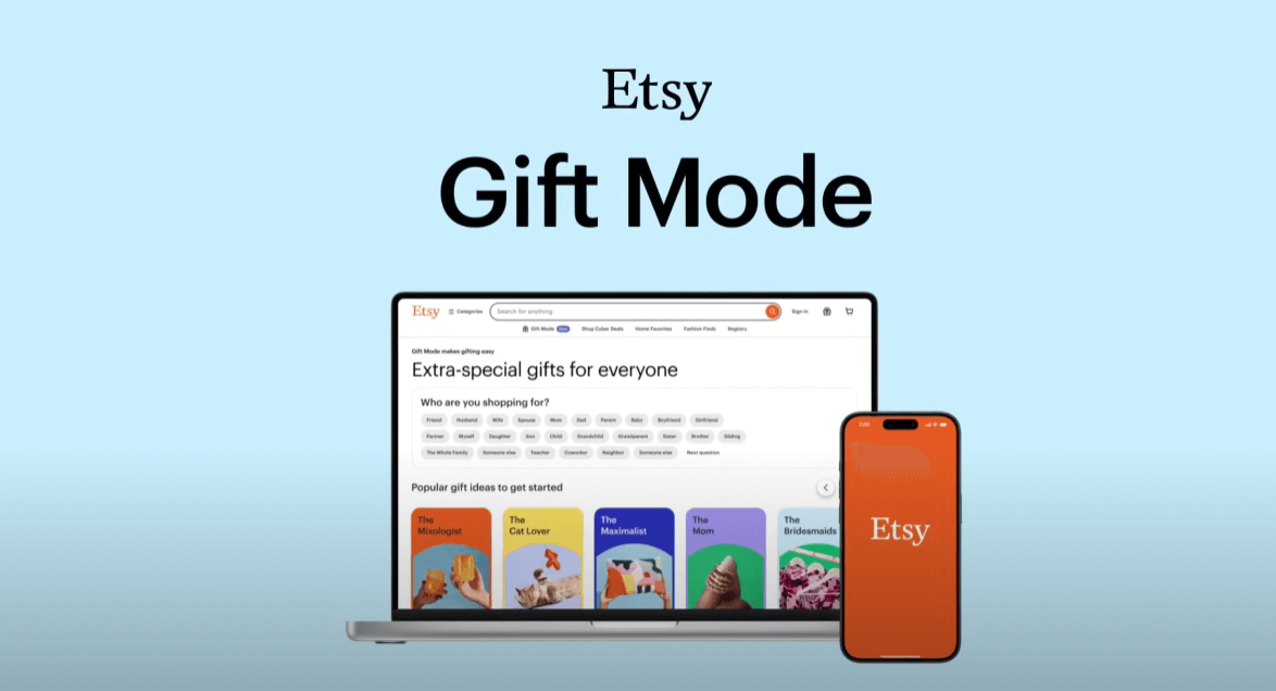 Etsy Unveils Innovative 'Gift Mode' Powered by AI for Personalized ...